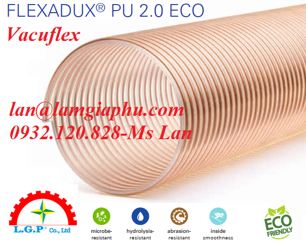 VACUFLEX FLEXADUX® PU 2.0 ECO/Ống chịu dầu Vacuflex