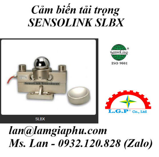 SENSOLINK SLBX – Cảm biến tải trọng